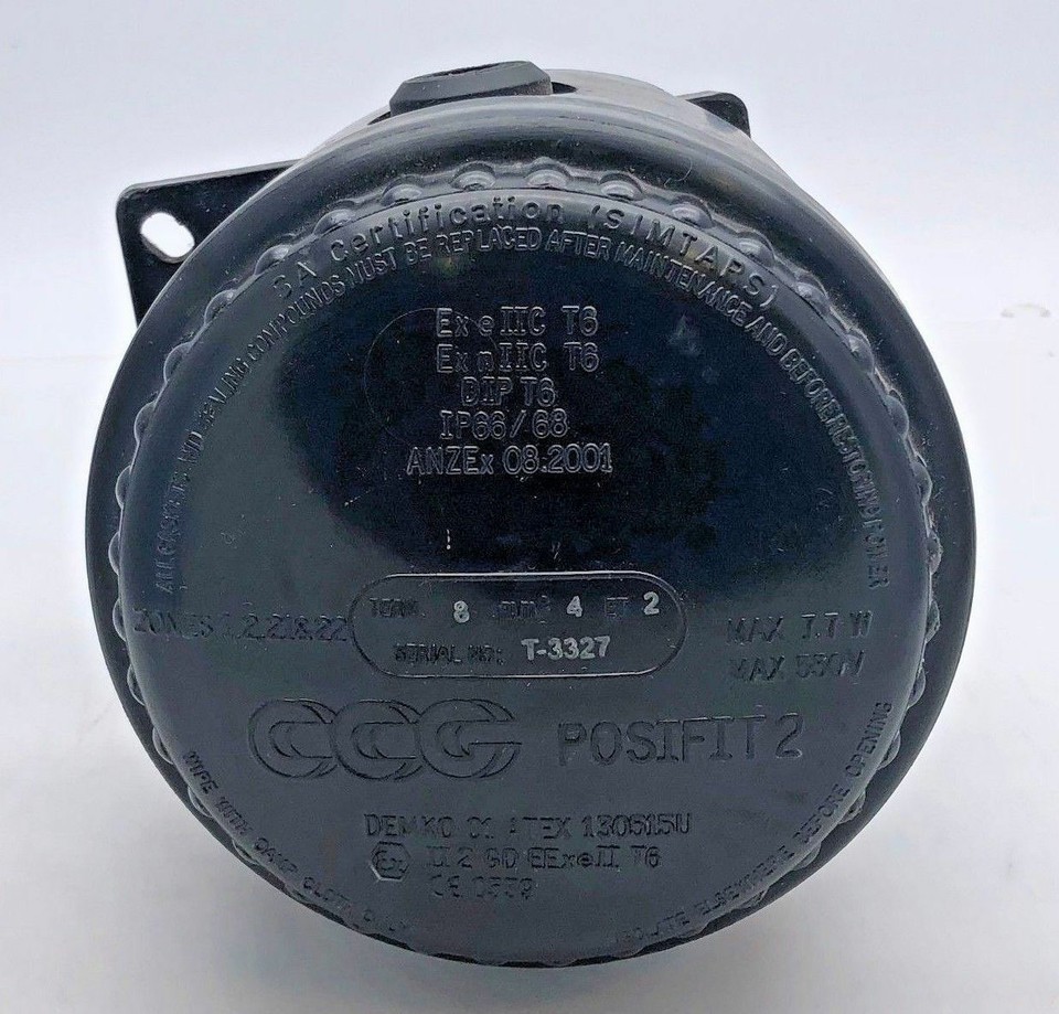 CCG Posifit 2 4 Way Angle Box Ex DIP Atex 7.7W 550V IP66 /68 with ...