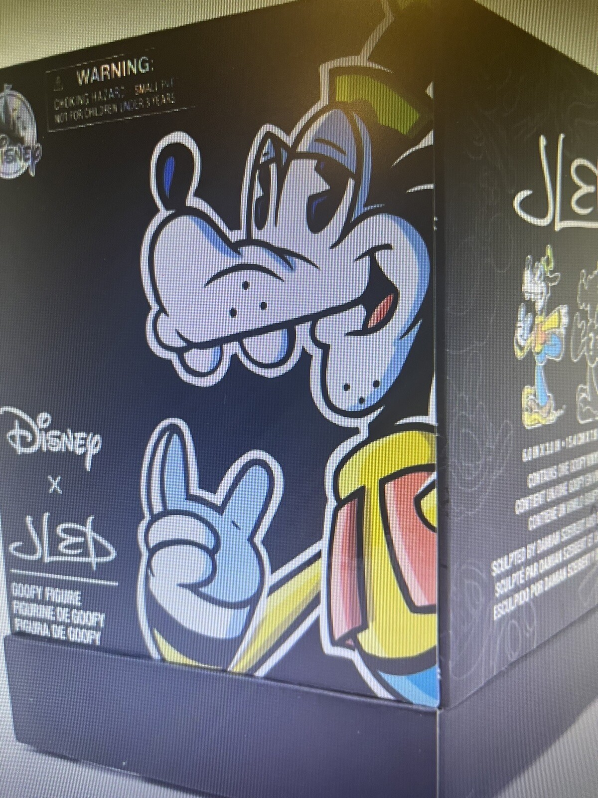 Disney Parks 2023 X Joe Ledbetter JLED Goofy Color Vinyl Figurine LE ...