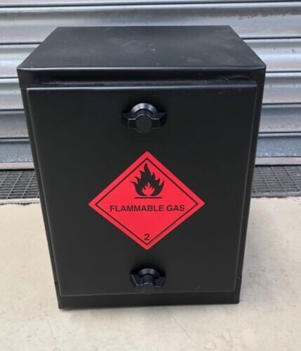 GAS CAMPERVAN BOTTLE BOX SAFETY LOCKER NEW GBB907 | eBay UK