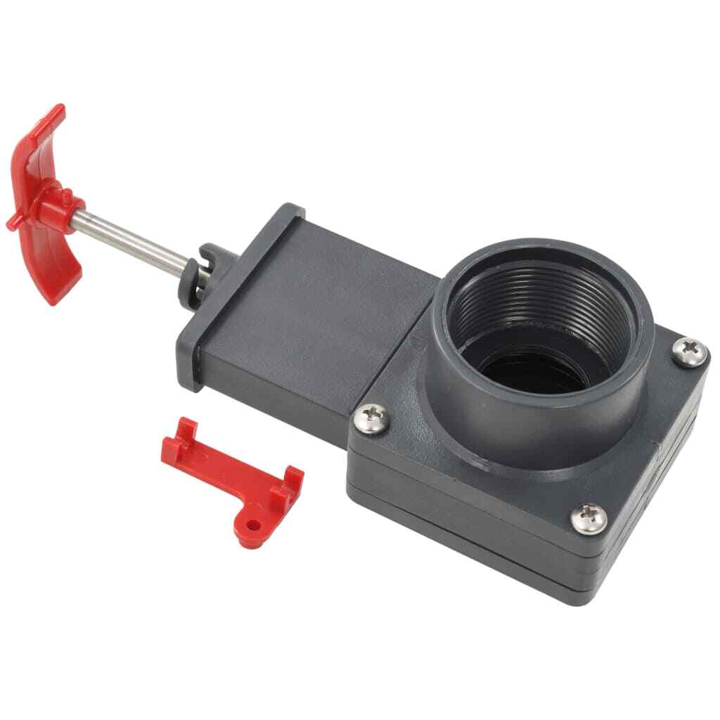 Pool Gate Valve 2 pcs 1.5" vidaXL | eBay Australia