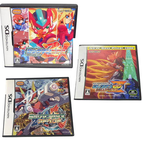 Nintendo DS NDS Mega man ZX Advent Zero Collection Japanese Game Japan ...