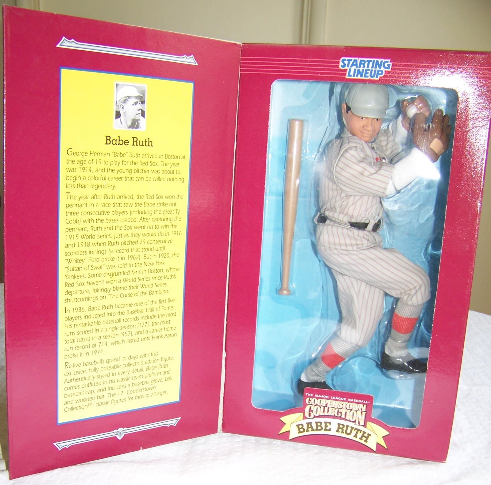 Cooperstown Collection Babe Ruth Commemorative Collectible Figure Fully ...