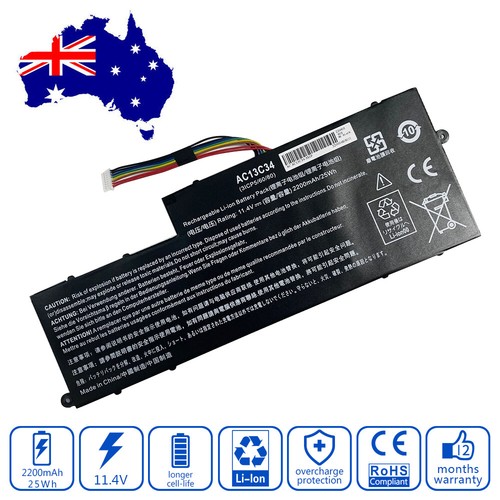 Battery for Acer E3-112-C5RM E3-112-C3XN E3-111-C5Q2 V5-132-10192G50NBB ...