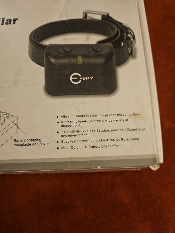 Esky Rechargeable No Bark Dog Collar | eBay