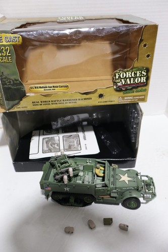 Forces of Valor-Bravo Team 1:32 M16 MULTIPLE GUN MOTOR C TANK NEAR ...