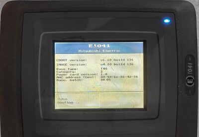 BEIJER E1041 MITSUBISHI TYPE 06703 DISPLAY OPERATOR PANEL | eBay