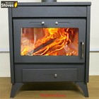 Wood Burning Multi fuel Stove Modena 20kw Wood Burner Modern Stoves ...