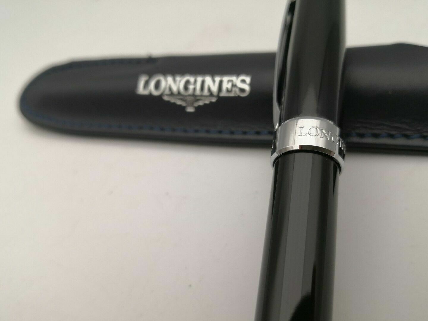 LONGINES WATCHES ROLLERBALL PEN WITH OFFICIAL COVER MARCHANDISE BRAND ...