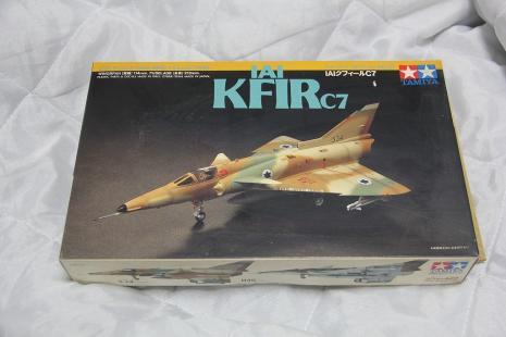 Rare Kit Model Tamiya 1/72 Israeli Air Force IAI Kfir C-7 from Japan ...