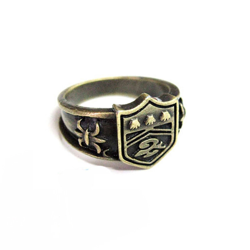 Vintage Anime Hitman Reborn Vongola Rings Metal Finger Ring Cosplay ...