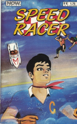 Speed Racer Comic Book #11 NOW Comics 1988 VERY HIGH GRADE UNREAD NEW ...