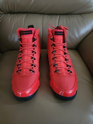 Air Jordan 9 Retro Chile Red CT8019-600 Size 10M promo sample | eBay