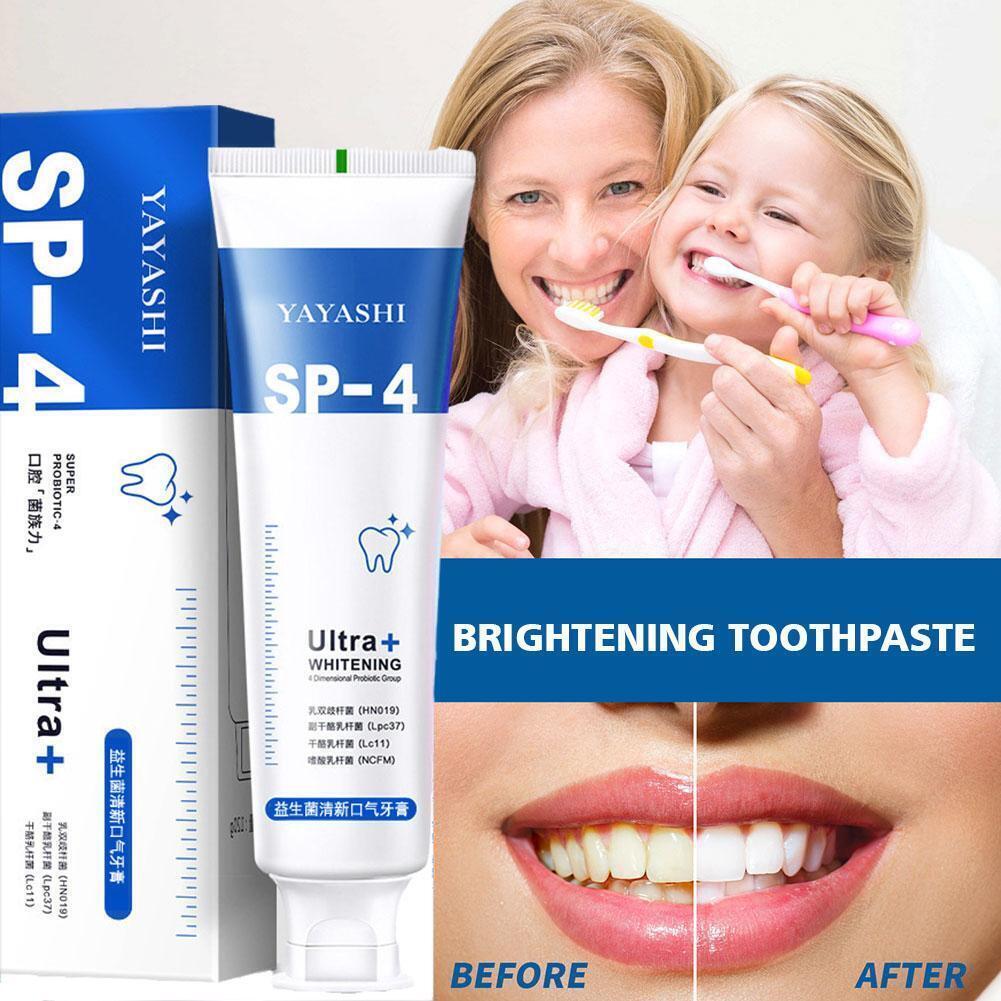 SP-4 Toothpaste For Fresh Breath Brightening Promotes Removal Mouth ...