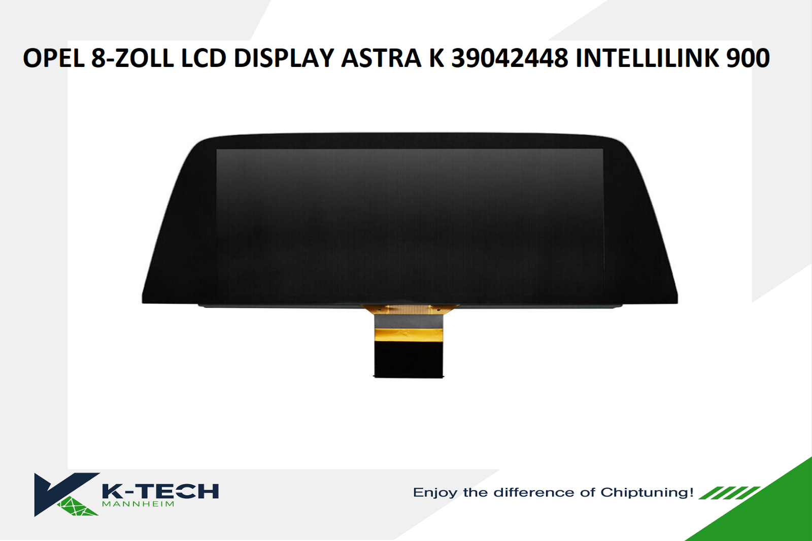 OPEL 8" NAVI/RADIO TOUCH DISPLAY SCREEN ASTRA K MK 7 Intellilink 900 ...