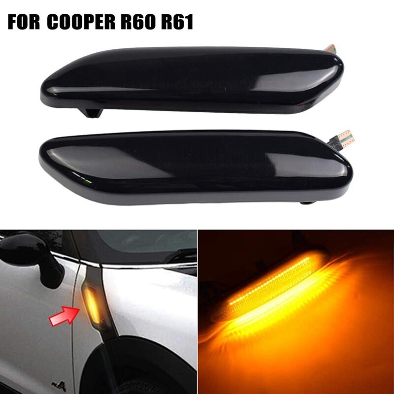 Car Dynamic Amber Led Front Side Marker Light Turn Lamp for R602923 | eBay