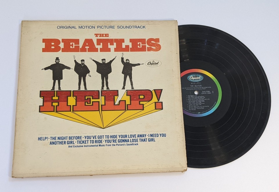 The Beatles HELP 1965 Mono Vinyl Album Gatefold More Info Below | eBay