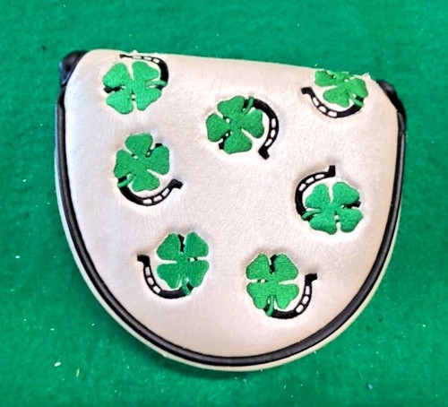 19th Hole Clover Horseshoe Mallet Putter Headcover / Good Condition ...