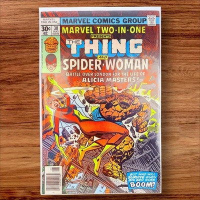 Marvel Two-in-One #30 Marvel Alicia Masters Thing Spider-Woman 1977 | eBay