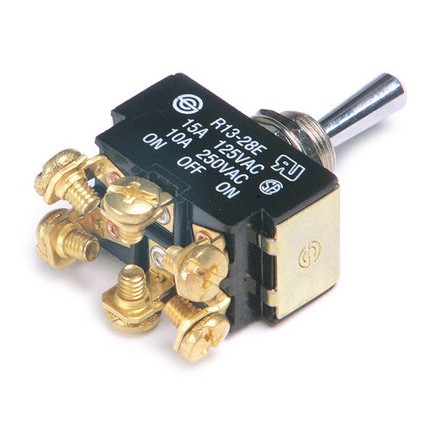 Grote 822122 Toggle Switch, 15 Amp, 6 Screw, On/Off/On | eBay