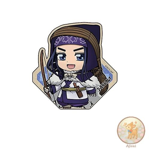 Golden Kamuy Wood Clip with Safety Pin - Asirpa Sakhalin Edition | eBay