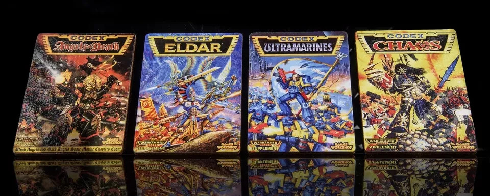 WARHAMMER 40,000 SECOND EDITION CODEX COASTERS DRINKS ELDAR ...