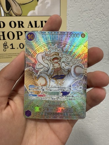Monkey D Luffy Gold Manga Sp Card Proxy RARE | eBay