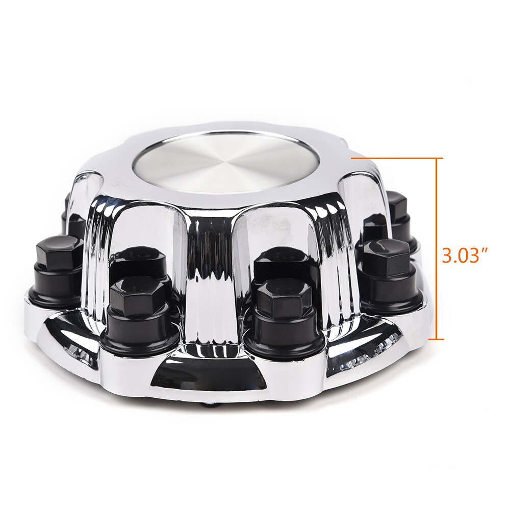 4Pcs 8 Lug Wheel Hub Center Caps Fit For Silverado Avalanche Sierra ...
