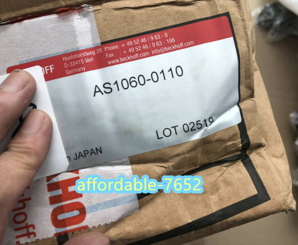AS1060-0110 beckhoff servo motor AS1060-0110 Brand New by DHL or Fedex ...