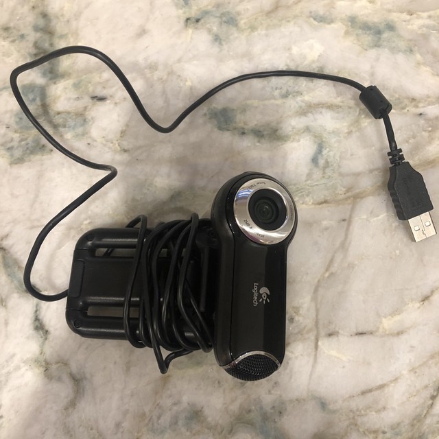 Logitech V-ubm46 USB Webcam Camera Carl Zeiss 2mp Autofocus for sale ...