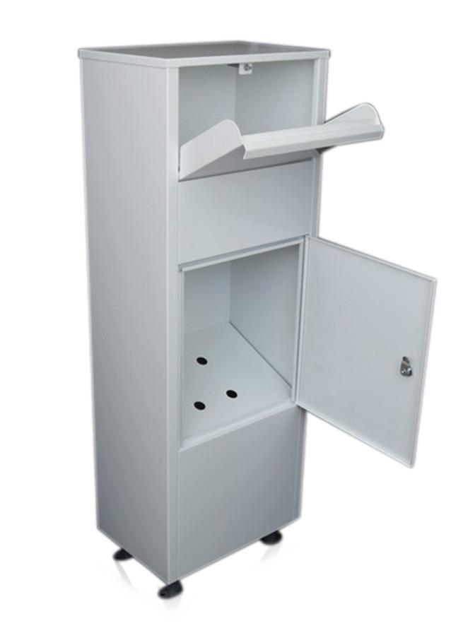 13 METZ Large White Letter Box Post Box Mail Letterbox Drop tall PARCEL ...