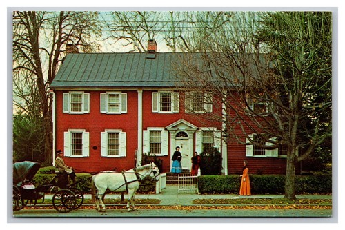 Woodstown NJ The Shinn House Historic Home Horse & Carriage Chrome ...