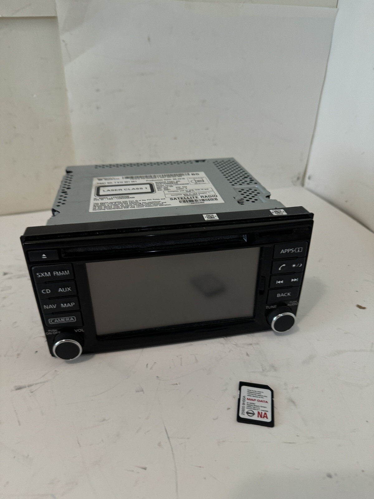 2017 NISSAN VERSA RADIO STEREO DISPLAY SCREEN AM FM CD W/NAVIGATION OEM ...