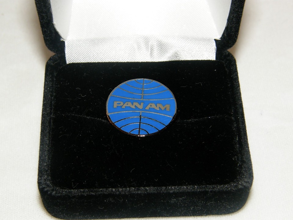 PAN AM LAPEL TACK PIN PAN AMERICAN AIRLINE RETIRED EMPLOYEE PILOT ...