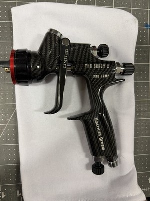 The BEAST X 1.3 LVMP HTE paint Gun Sprayer FOR Clearcoat Automotive ...
