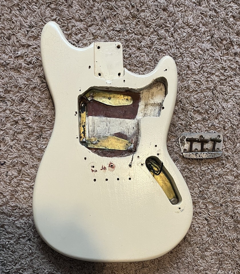 Vintage 1965 Fender Duo Sonic II Body + Bridge | eBay