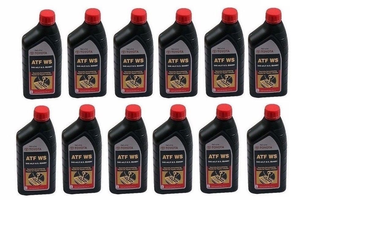 12 Genuine World Standard WS ATF Automatic Transmission Oil Fluid for ...