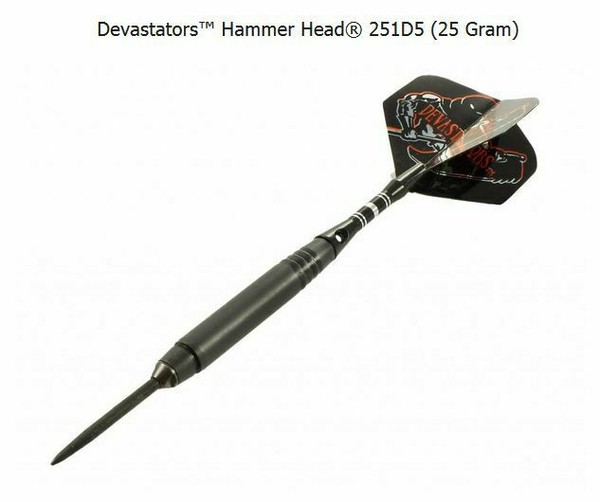 Dart Stone - 251D5 Bottelsen 25g Devastator Smooth Hammer Head Steel ...