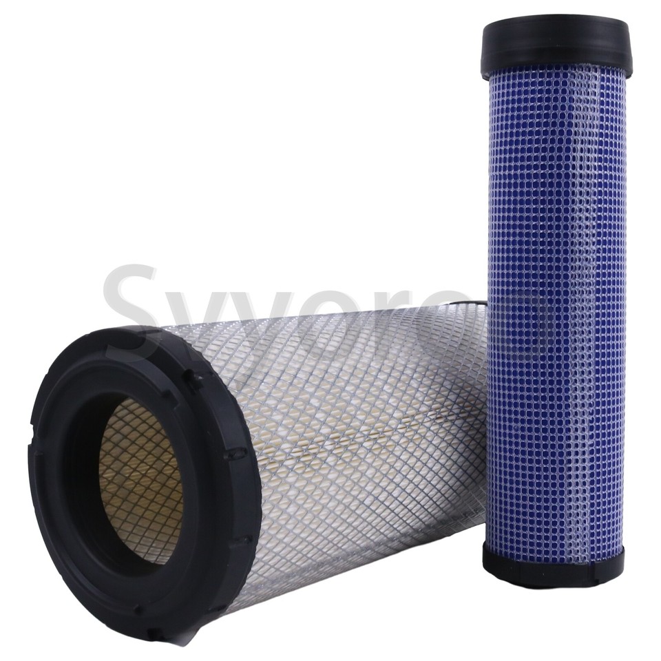 Air Filter Set For Wix 46562 46569 Baldwi RS3544 RS3545 Case 222421A1 ...