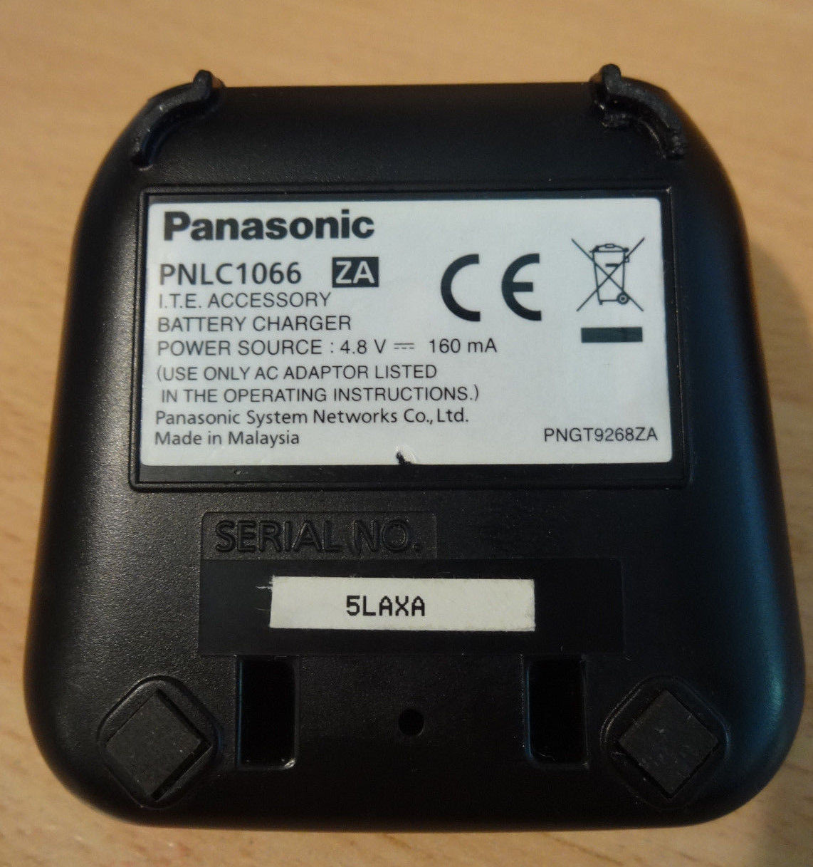 Panasonic Pnlc1066 Charger Base With Power Cable for sale online | eBay UK