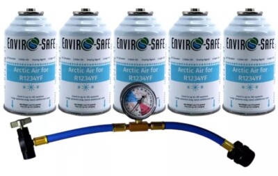 r1234YF, 1234YF Refrigerant Support, Auto AC, Arctc Air,w/ 1234YF Gauge ...