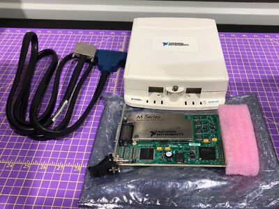 National Instruments PXI-6259 NI DAQ Card With SCC-68 Terminal Block ...