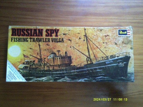 REVELL RUSSIAN SPY FISHING TRAWLER VOLGA 1971 | eBay