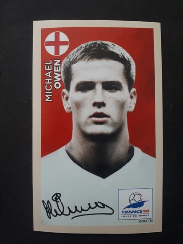 PANINI Sticker WM 2018 World Cup - Michael Owen WM 98 - C8 Coca-Cola ...