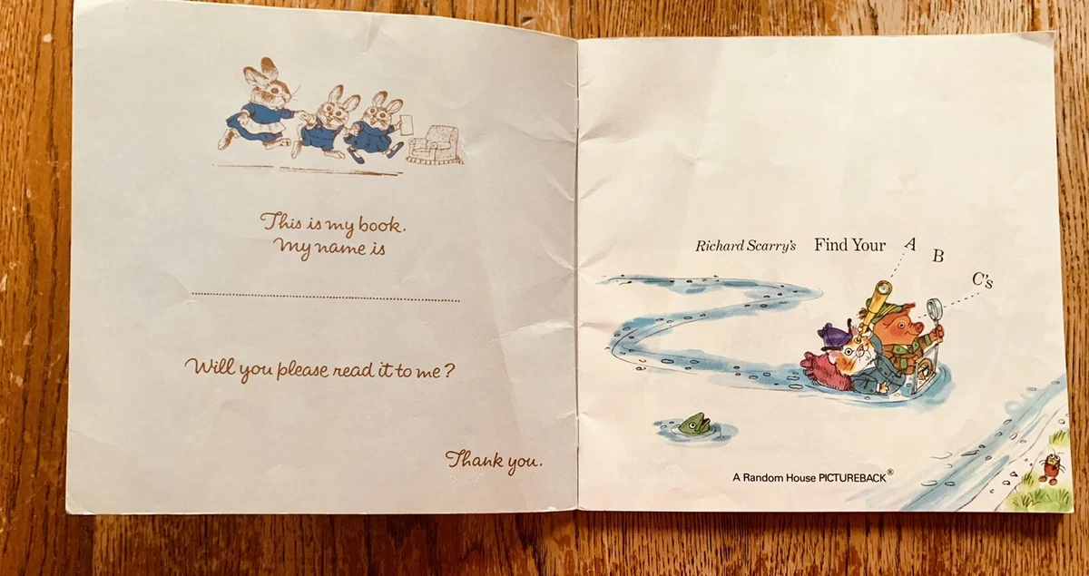 Richard Scarry Abc