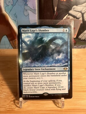 Marit Lage's Slumber Modern Horizons Regular Rare Magic MTG #056 | eBay