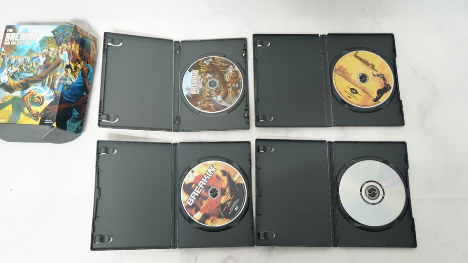 Breakin' DVD Collection, The (DVD, 1984, 4 Disc Set) MGM Issued 2005 ...