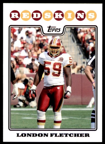 2008 TOPPS LONDON FLETCHER WASHINGTON REDSKINS #237 | eBay