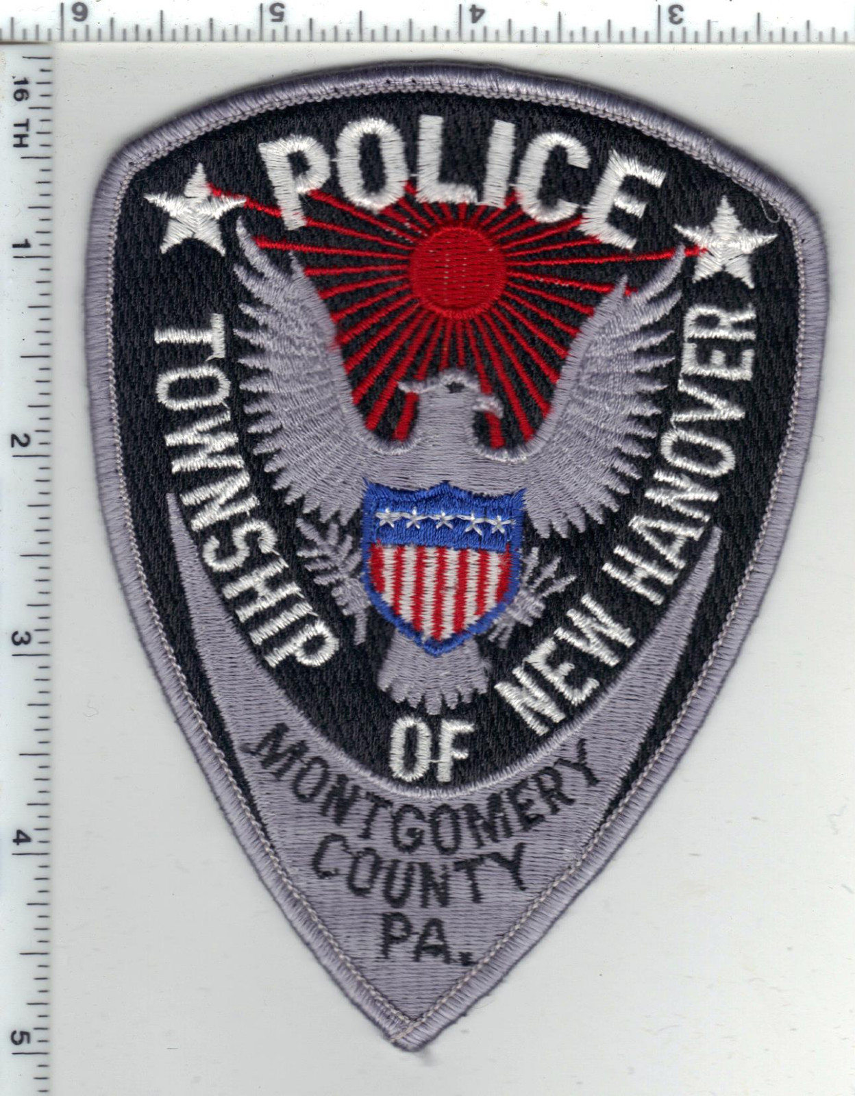 New Hanover Township Police (Pennsylvania) 2nd Issue Uniform Take-Off ...