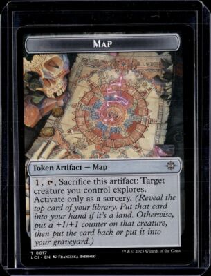 Map Token - 17 - LCI - NM - MTG Magic the Gathering | eBay