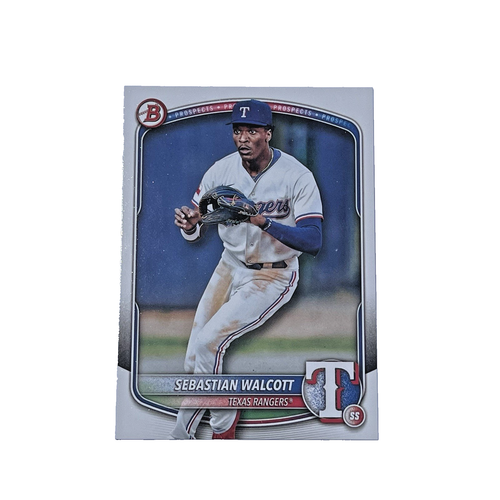 2025 Bowman Baseball #BP-133 Sebastian Walcott, Texas Rangers | eBay